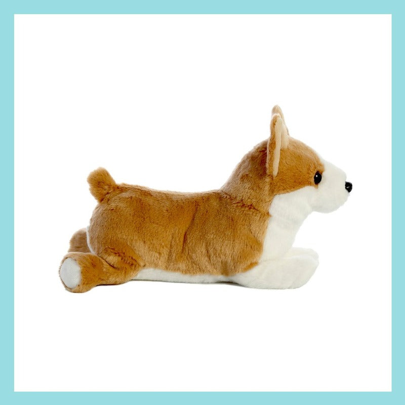 Corky Corgi Mini Flopsie Plush – Evangeline's