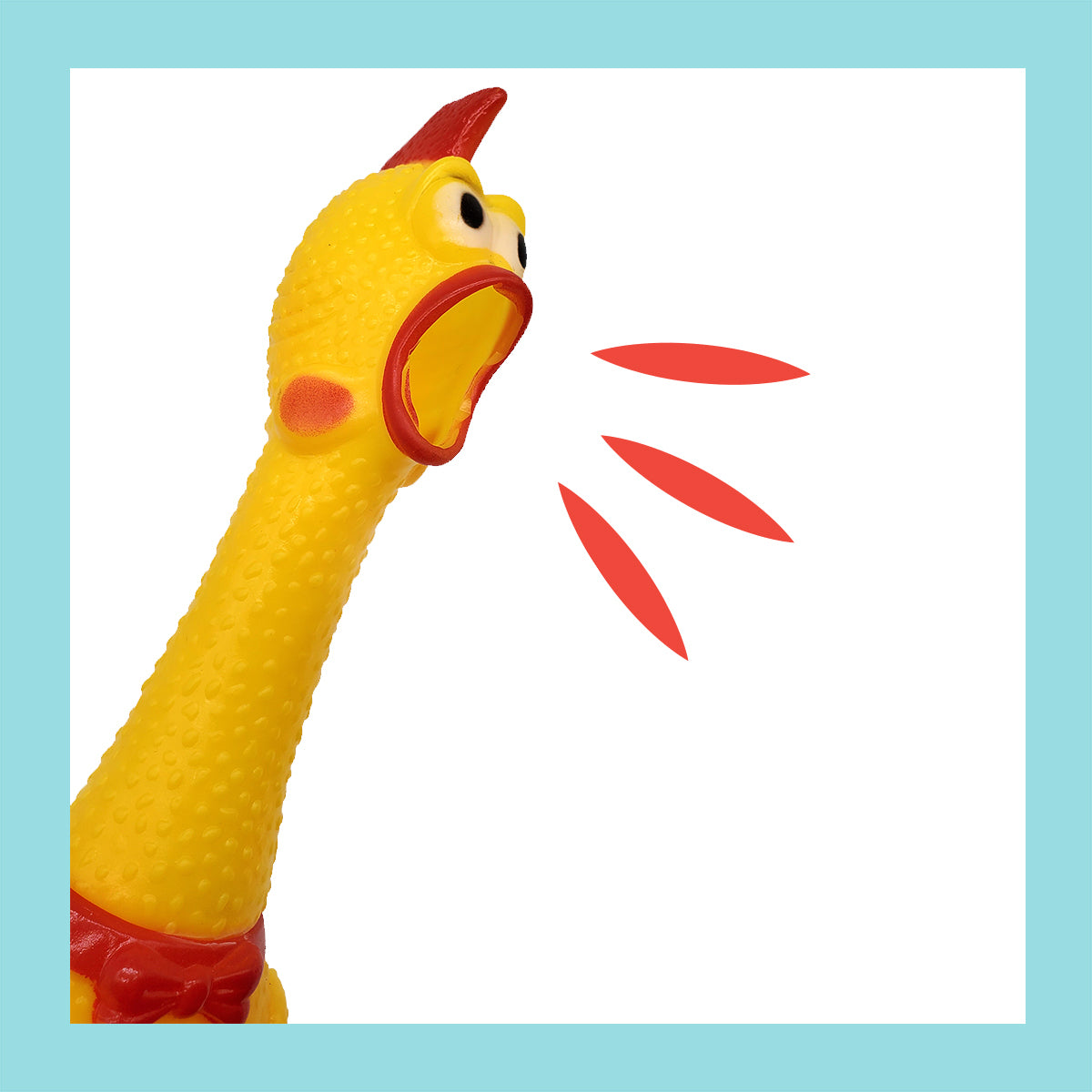Squawking Rubber Chicken – Evangeline's